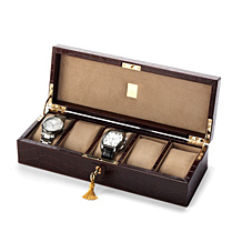 Men's Leather Cufflink & Watch Boxes | Aspinal of London